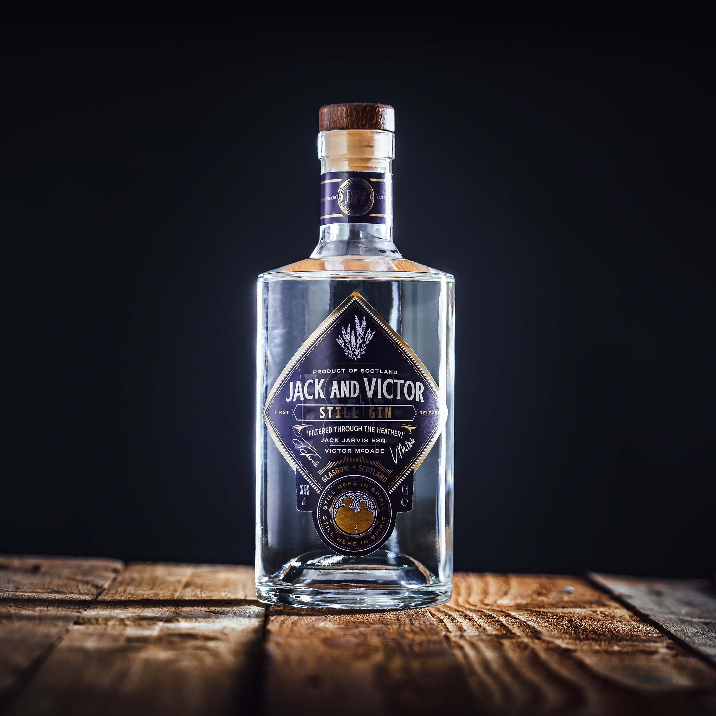 Jack & Victor Still Gin - Still Gin (70cl, 37.5%) | The Whisky Studio