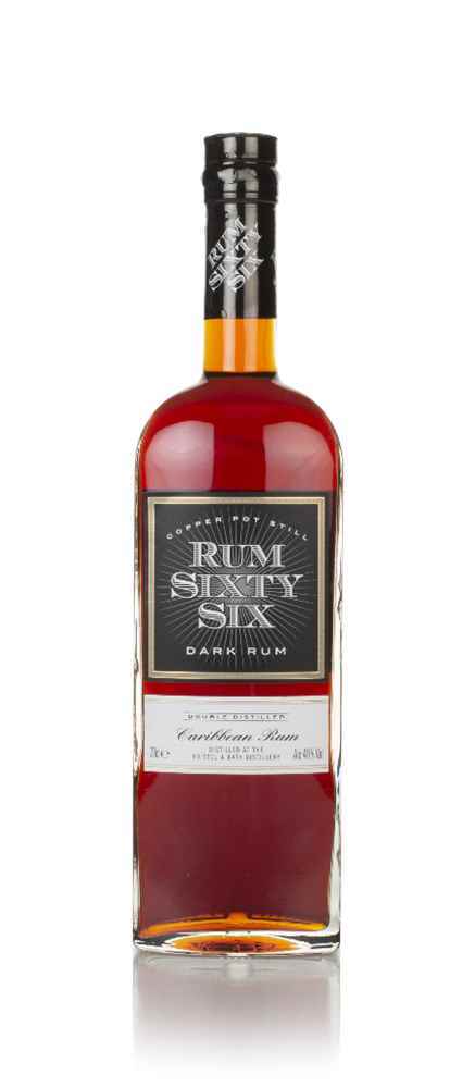 Rum Sixty Six Dark Rum (70cl, 40%) | The Whisky Studio
