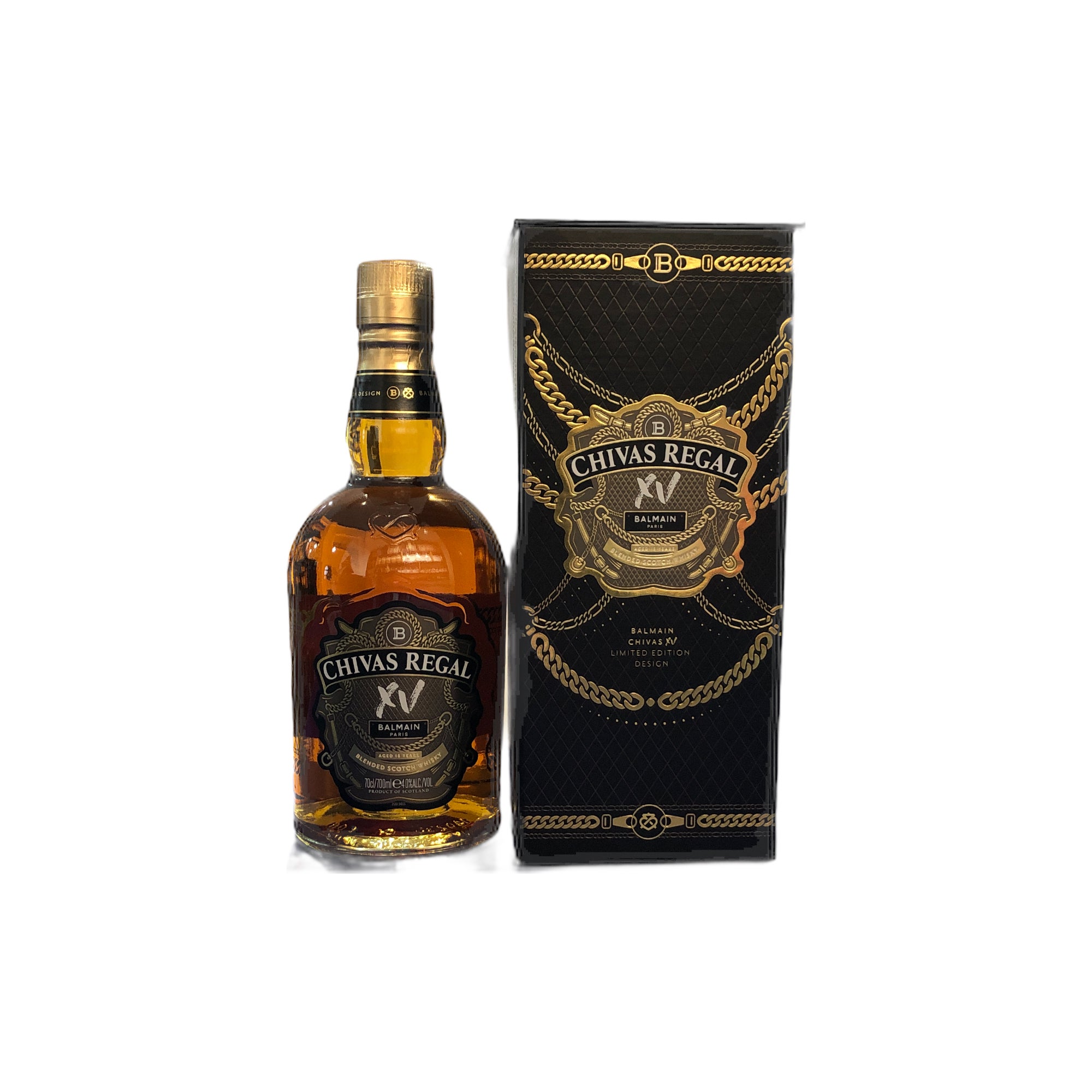Chivas Regal 15 Balmain Paris Ltd Edition | The Whisky Studio